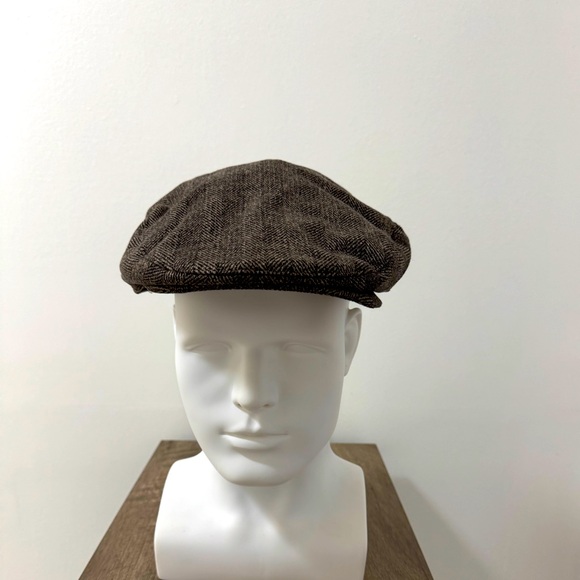 Jos. A. Bank | Accessories | Josabank Brown Herringbone Ivy Cap | Poshmark